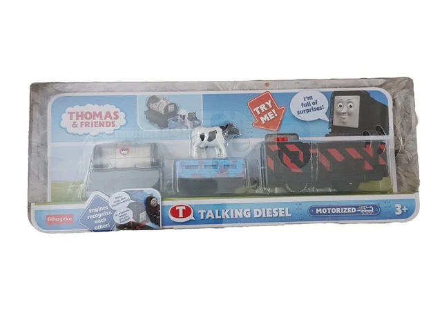 THOMAS & FRIENDS TRACKMASTER MOTORIZED Talking Diesel BRAND NEW ...