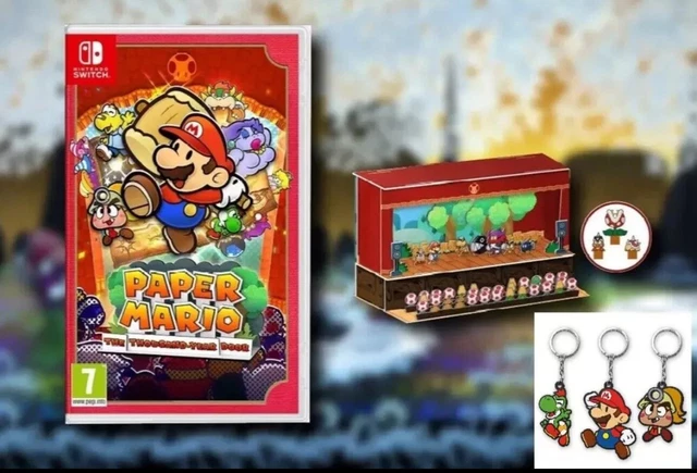 PAPER MARIO: THE Thousand Year Door & Buildable Battle Stage & Keyrings ...