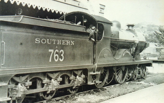 SOUTHERN CLASS L 4-4-0 No 763 "BETTY BALDWIN at UNKNOWN LOCATION NICE R ...