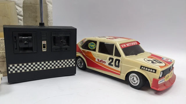 VINTAGE CORGI VW Golf MK1 Remote control Car *Spares or Repairs* A90 ...