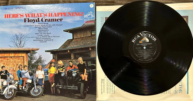 FLOYD CRAMER HERE'S What's Happening ! Rca Victor Lp EUR 3,36 - PicClick FR