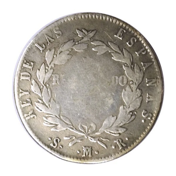 SILVER COIN SPAIN 1821 10 REALES Fernando VII £26.59 - PicClick UK