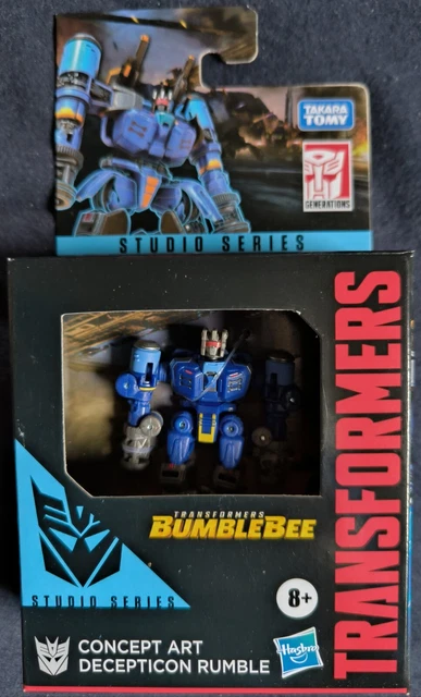 TRANSFORMERS STUDIO SERIES Bumblebee Movie Concept Art Core Rumble neu ...