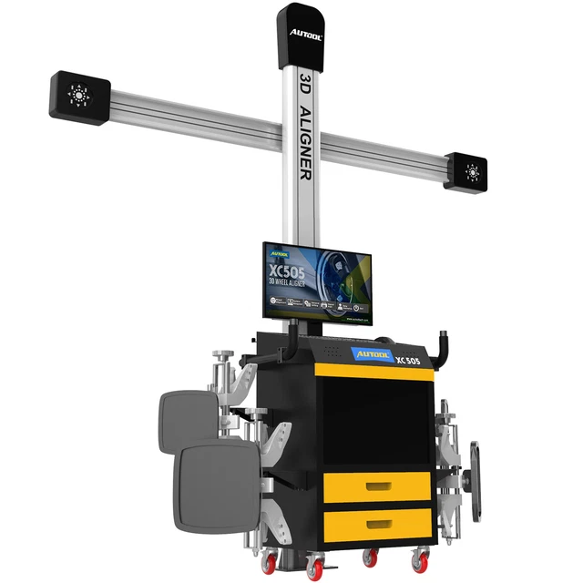 3D WHEEL ALIGNMENT Machine 4-wheel Alignment System Wheel Aligner 5000 ...