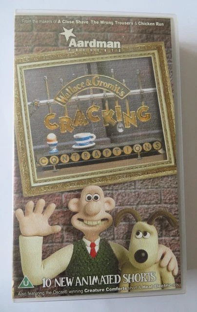 WALLACE & GROMIT'S Cracking Contraptions VHS Video £12.00 - PicClick UK