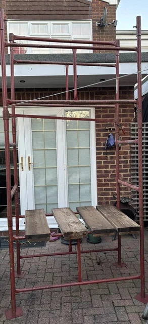 SCAFFOLDING TOWER (STANDS At 16 feet High When Fully Assembled) £219.12 ...
