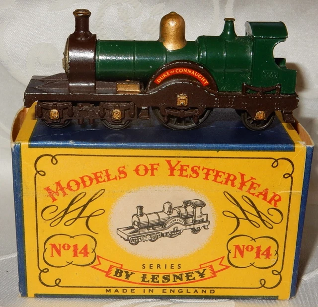 MATCHBOX MOY Y14-1 Models Of Yesteryear Gwr Duke Of Connaught Train ...