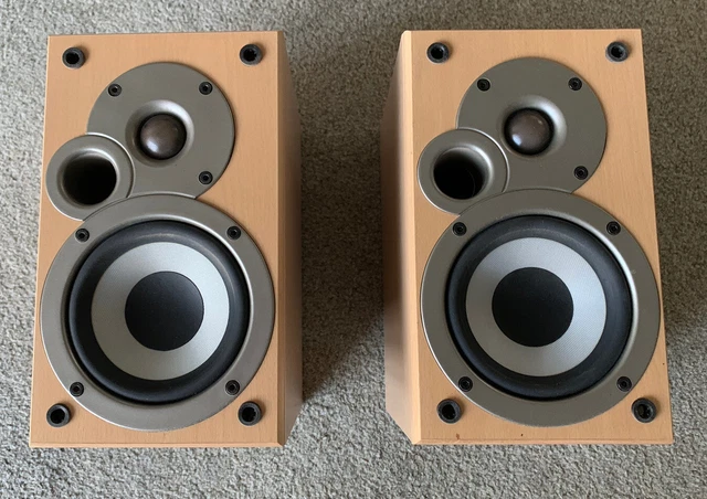 DENON SC-M50 BOOKSHELF Speakers by Mission £37.50 - PicClick UK