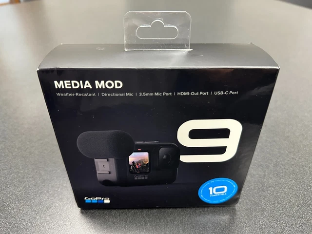 GOPRO MEDIA MOD for HERO12/11/10/9 Black Camera #ADFMD-001 $65.48 ...