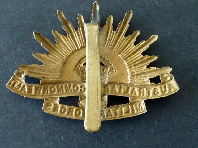 AUSTRALIAN ANZAC WW1 Light Horse Rising Sun Uniform Hat Badge Aif Vgc ... AUSTRALIAN ANZAC WW1 Light Horse Rising Sun Uniform Hat Badge Aif Vgc ...