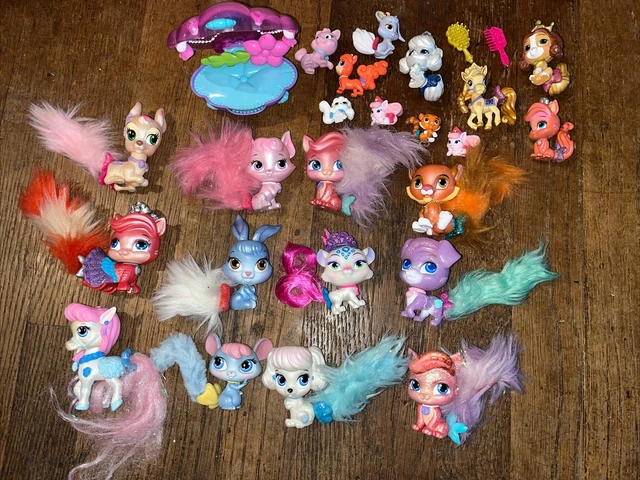 DISNEY PRINCESS PALACE Pets Figure Toy Playset Bundle Furry Tails Horse ...