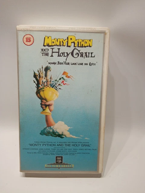 MONTY PYTHON AND The Holy Grail CBS FOX All Time Greats 1988 £7.95 ...
