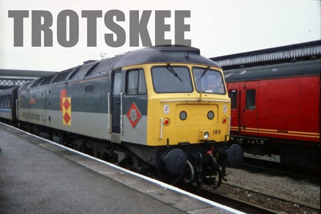 35MM SLIDE BR British Railways Diesel Loco Class 47 47186 Worcester 1994 Orig £4.99 - PicClick UK