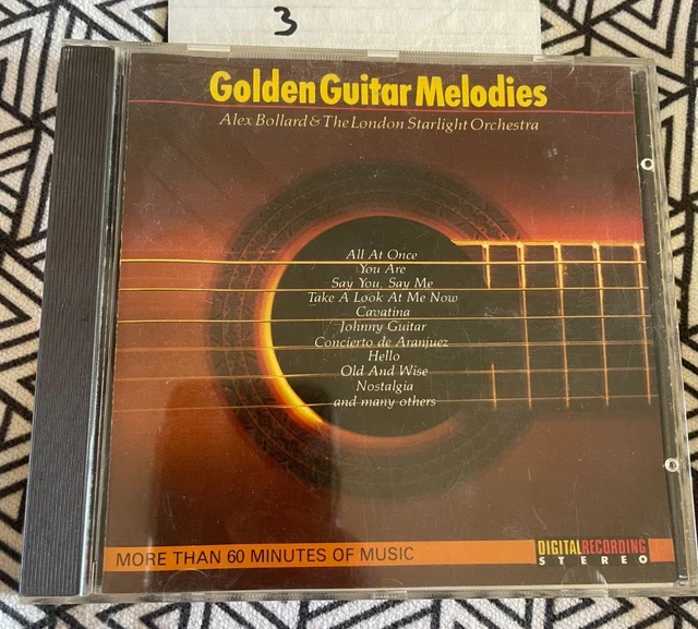 GOLDEN GUITAR MELODIES Cd - Alex Bollard & London Starlight Orchestra ...