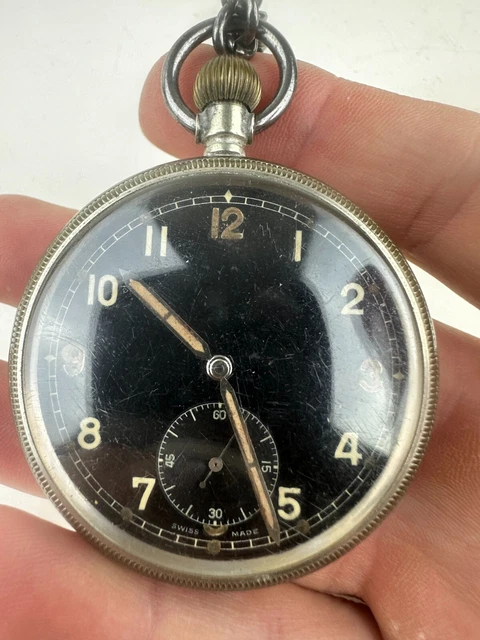 GS/TP MILITARY POCKET Watch Swiss Made Movement Available Worldwide £45 ...