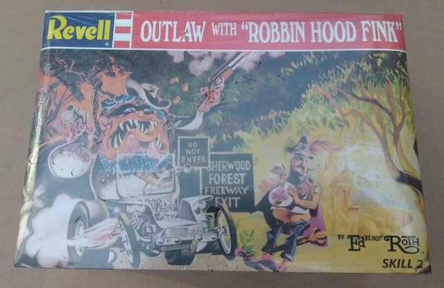 REVELL OUTLAW WITH Robin Hood Fink Sealed Box 1996 Ed "Big Daddy" Roth ...