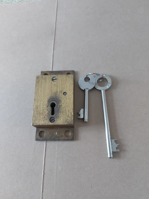 ORIGINAL CHUBB POST Box Lock Lamp Post Box Post office Royal Mail GPO 2 ...