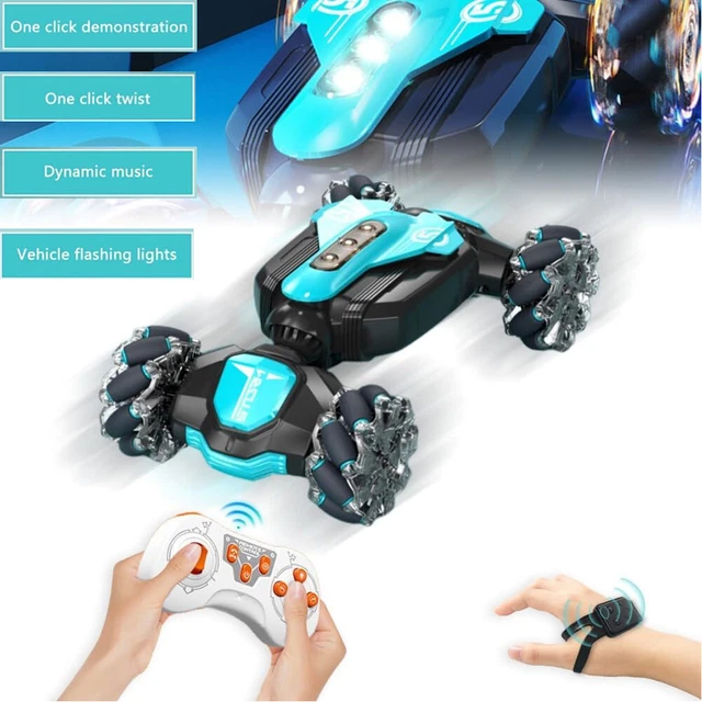 4WD STUNT CAR RC Hand Gesture Sensing Off Roader Remote Control Off ...