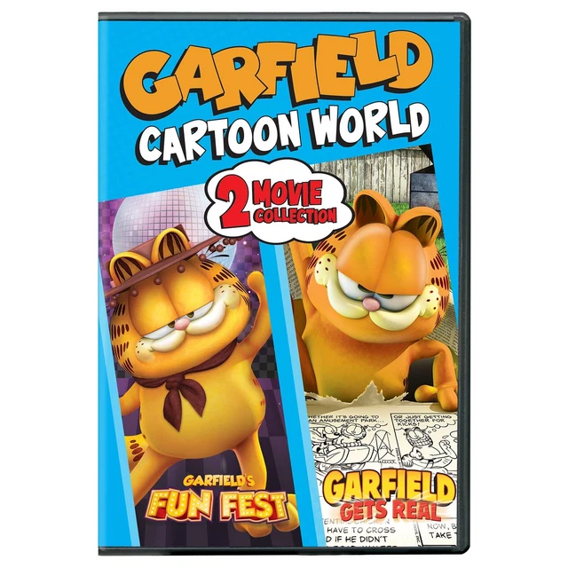 GARFIELD CARTOON WORLD: Two Movie Collection (DVD) (US IMPORT) £7.54 ...