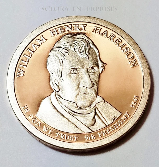 2009 S WILLIAM Henry Harrison Presidential *PROOF* Coin **FREE SHIPPING ...