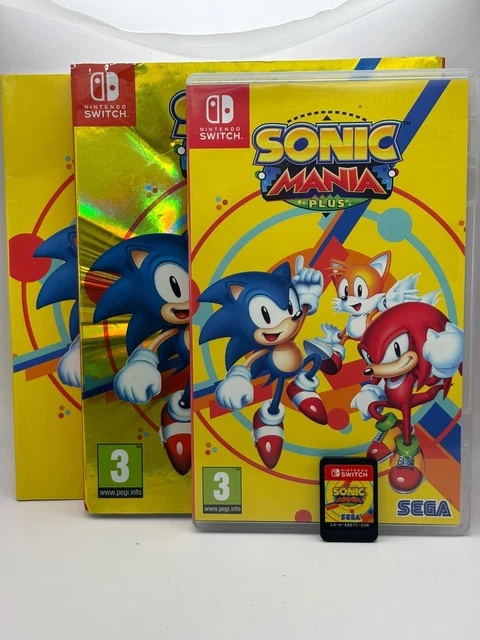 SONIC MANIA PLUS (Nintendo Switch) – Complete – Slipcase & Art Book ...