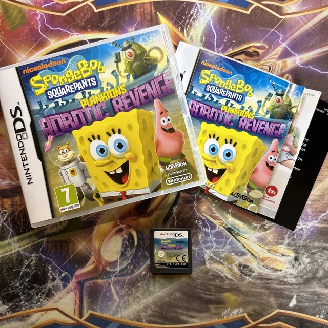 SPONGEBOB SQUAREPANTS PLANKTONS Robotic Revenge Nintendo DS £17.99 ...