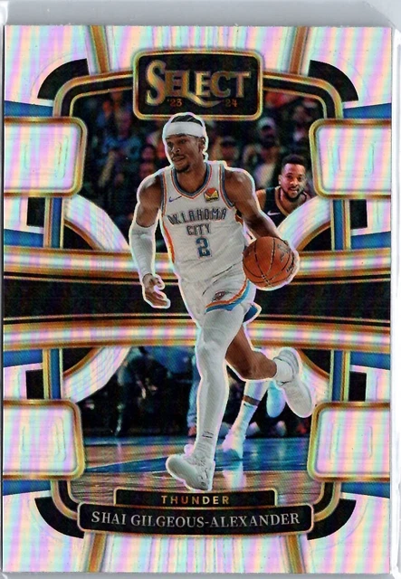 2023-24 PANINI SELECT #57 Shai Gilgeous-Alexander argent Prizms EUR 4 ...