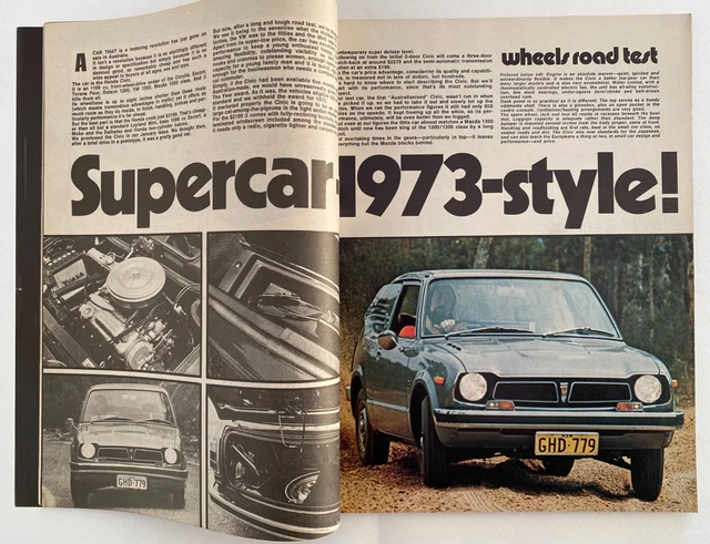 MAY 73 VALIANT VJ CJ Torana Coupe V8 Monaro Lancia Beta Fiat X1/9 Ford ...