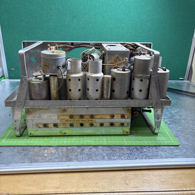 R1155 LANCASTER BOMBER WW2 Electrical Valve Radio Equipment Chassis £5. ...