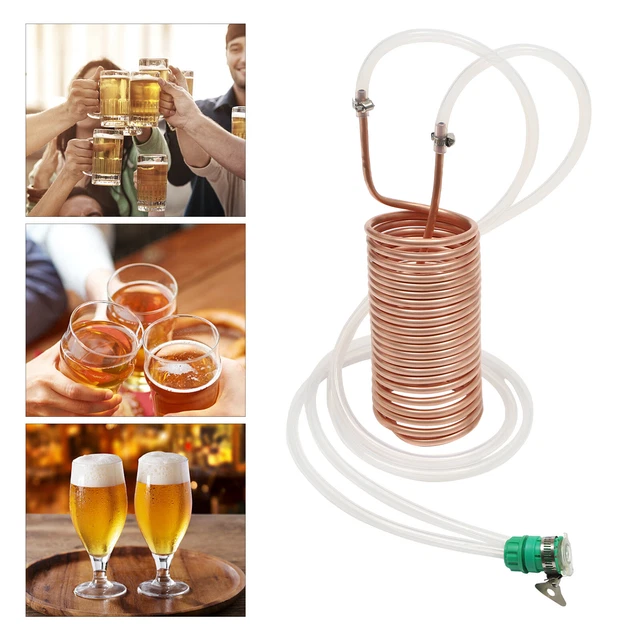 COPPER IMMERSION WORT Chiller Coil Homebrew for Beer Brewing w ...
