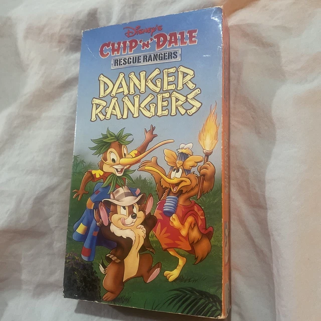 CHIP 'N' DALE - Rescue Rangers - Danger Rangers (VHS), Disney. Rare £11 ...
