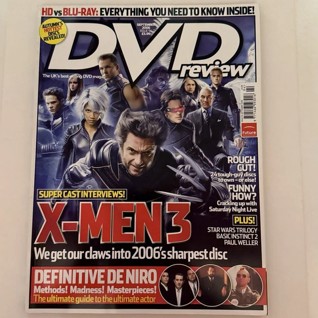 DVD REVIEW MAGAZINE Issue 94 - X-Men 3 - Hugh Jackman - 2006 September ...