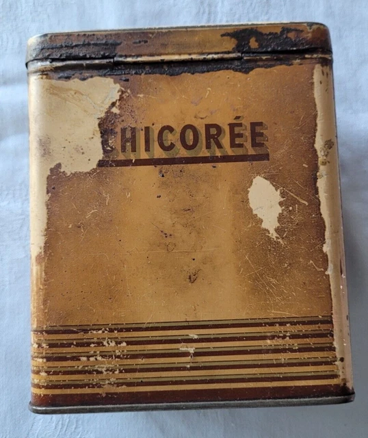 ANCIENNE BOITE EN Metal Chicoree Vide Marque Suchard EUR 16,00 ...