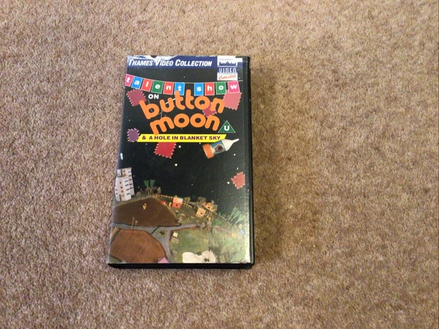 TALENT SHOW ON BUTTON MOON VHS VIDEO TAPE Vintage Childrens Collectable ...