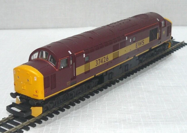 IMMACULATE CONDITION LIMA "OO" Gauge Class 37 EWS Locomotive 37426 ...