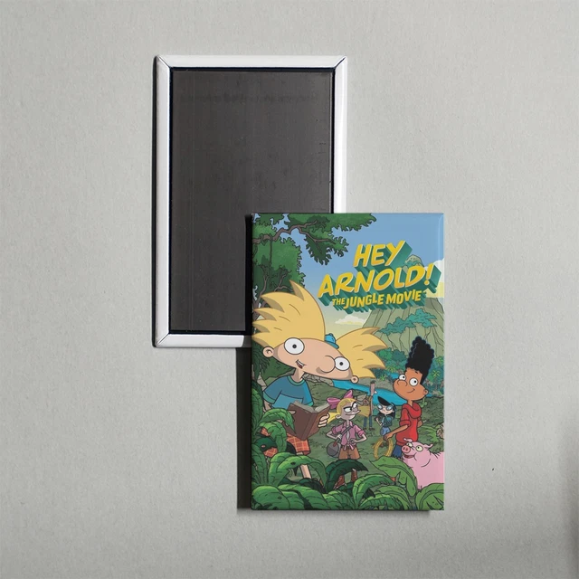 HEY ARNOLD! THE Jungle Movie Mini Movie Poster Fridge Locker Magnet £6. ...
