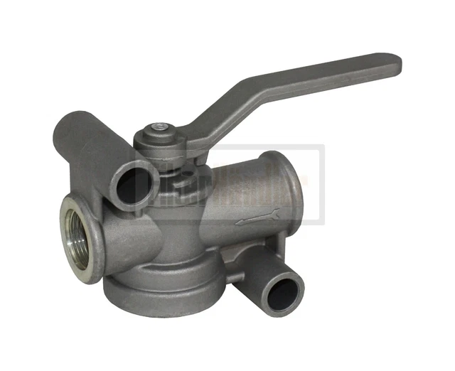 ABSPERRHAHN M22X1.5 ABSPERRVENTIL für Druckluftbremse LKW DAF Iveco MAN ...