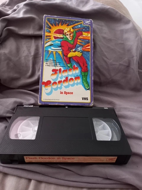 FLASH GORDON IN SPACE VHS Select Video pre cert animation Carton £9.95 ...
