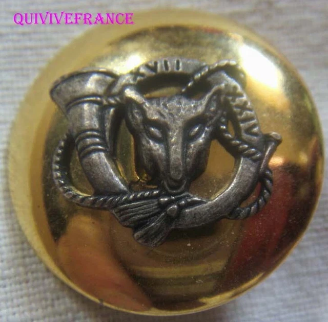 B1589 - BOUTON De Chasse - Venerie - Equipage "Xvii Xxiv" ? EUR 24,99 ...