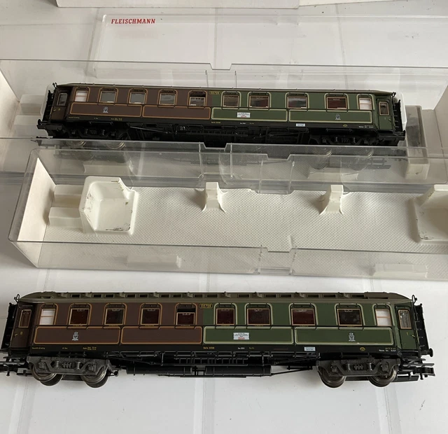 FLEISCHMANN 5852 K Express Coaches X2 £49.99 - PicClick UK