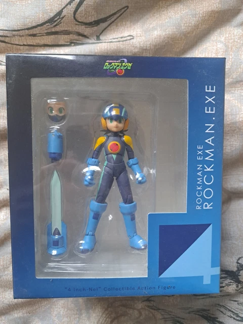 ROCKMAN EXE MEGA Man Sentinel 4 Inch Nel Series Action Figure CAPCOM £ ...