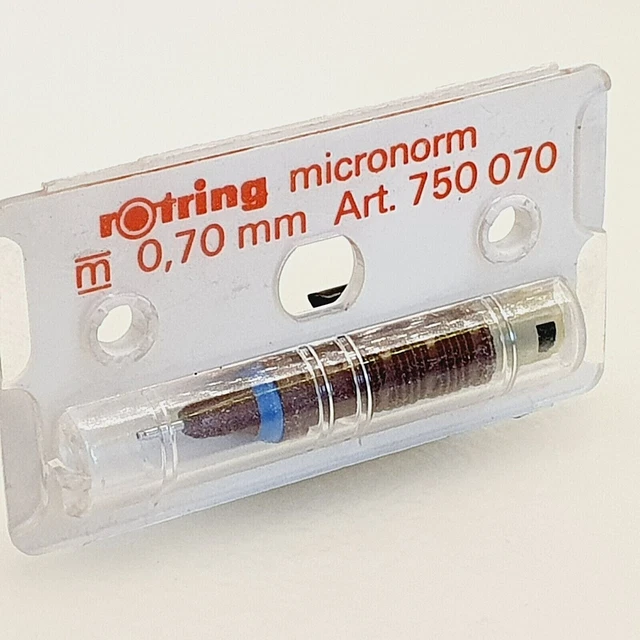 VINTAGE ROTRING FOUNTAIN pen technical pen NIB MICRONORM UNUSED .. 0 ...