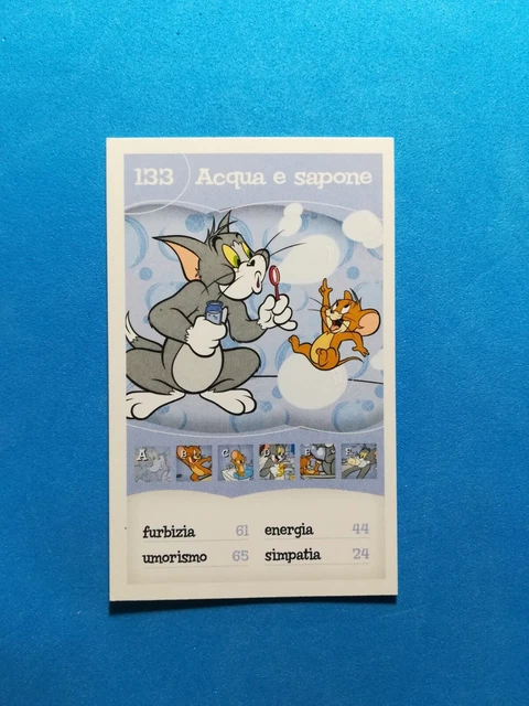 CARTA TOM E Jerry Esselunga Cards Anno 2011 Da Collezione Numero 133 ...