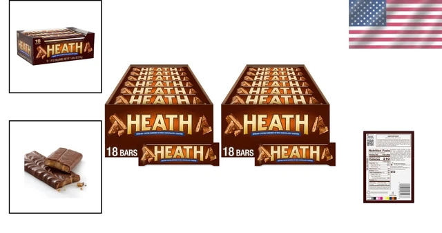 INDIVIDUALLY WRAPPED TOFFEE Candy Bars, 36 Count £83.14 - PicClick UK