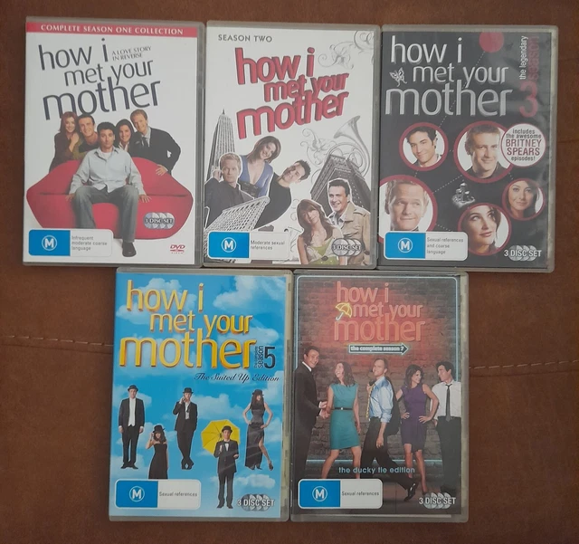 HOW I MET Your Mother Season 1, 2, 3, 5, 7 PAL Region 4 Good Condition ...