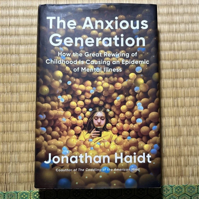 The Anxious Generation By Jonathan Haidt £102 93 Picclick Uk