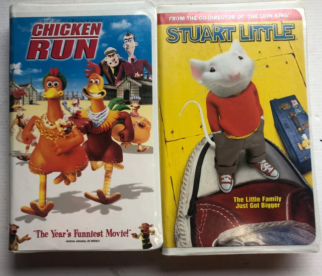 CHICKEN RUN & Stuart Little Bundle (VHS) $30.00 - PicClick CA