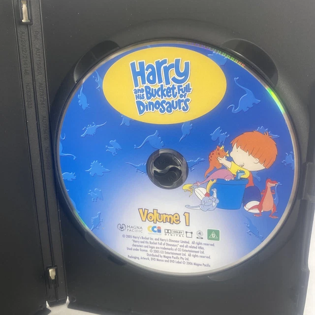 HARRY AND HIS Bucket Full Of Dinosaurs : Vol 1 (DVD, 2005) Free Postage ...