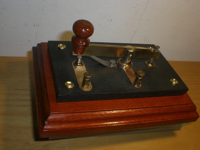 TASTO TELEGRAFICO TELEGRAFO morse code telegraph cw key telegrafia ...