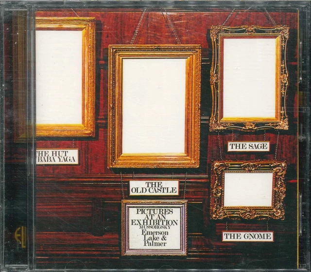 °L° EMERSON LAKE & PALMER (ELP) "Pictures At An Exhibition" CD-Album ...